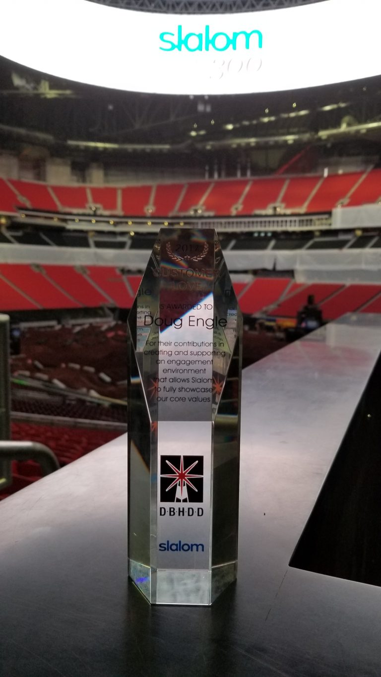 Doug Engle, CIO is Slalom’s Inaugural Customer Love Award Winner